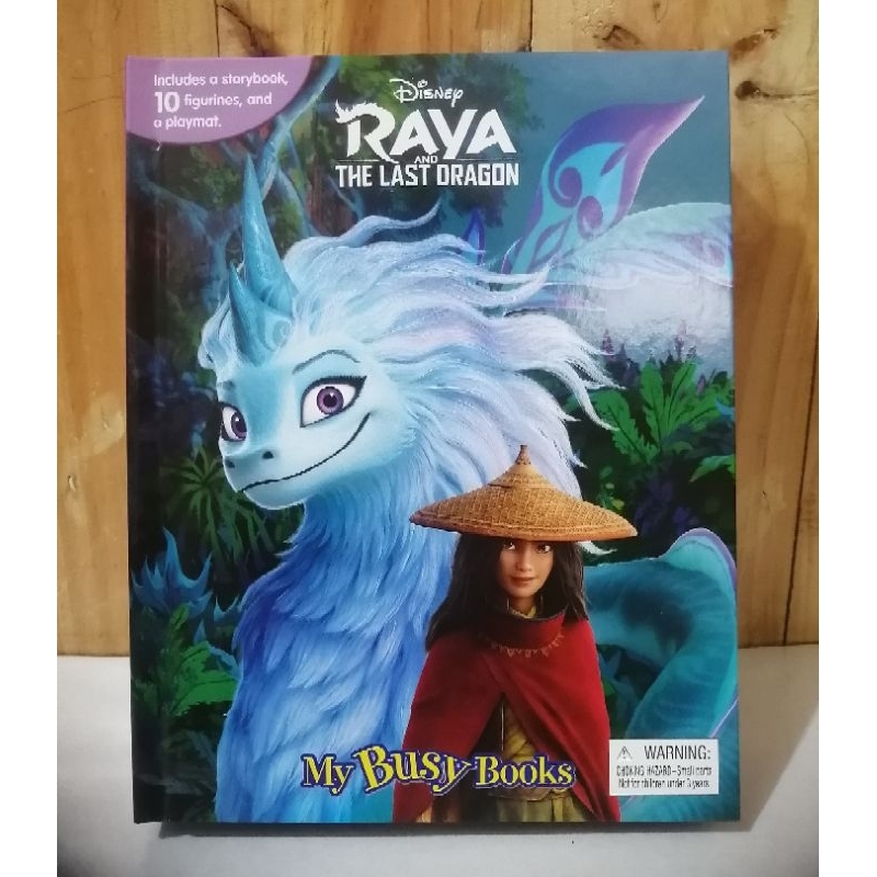 Disney Raya and the Last Dragon My Busy Books (Includes a Storybook, 10 ...