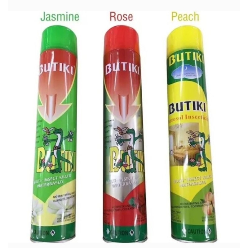 BUTIKI MOSQUITO AEROSOL SPRAY 750ml | Shopee Philippines