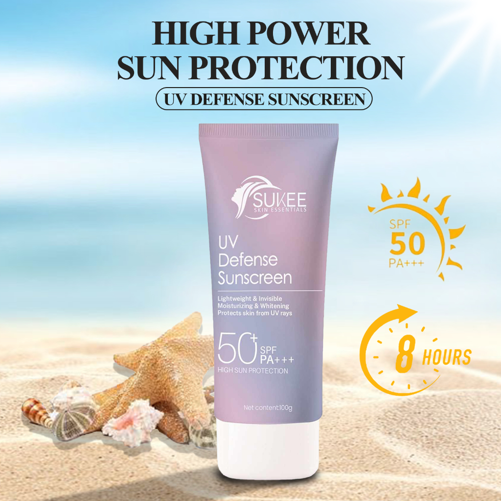 SUKEE Sunscreen UV Defense Original Sun Screen SPF50 PA++ Moisturize ...