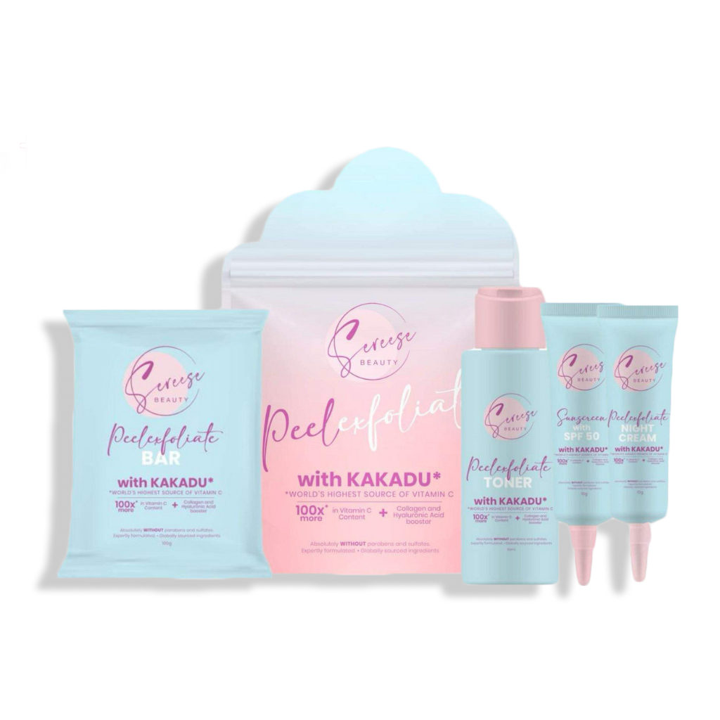 Sereese Beauty Peel Exfoliate Set with Kakadu | Shopee Philippines