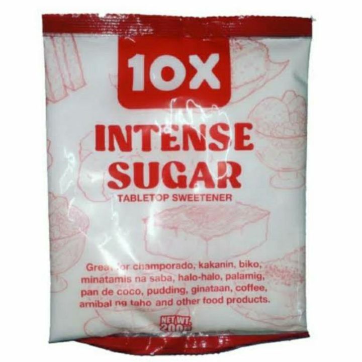 10x Intense Sugar (200g) | Shopee Philippines