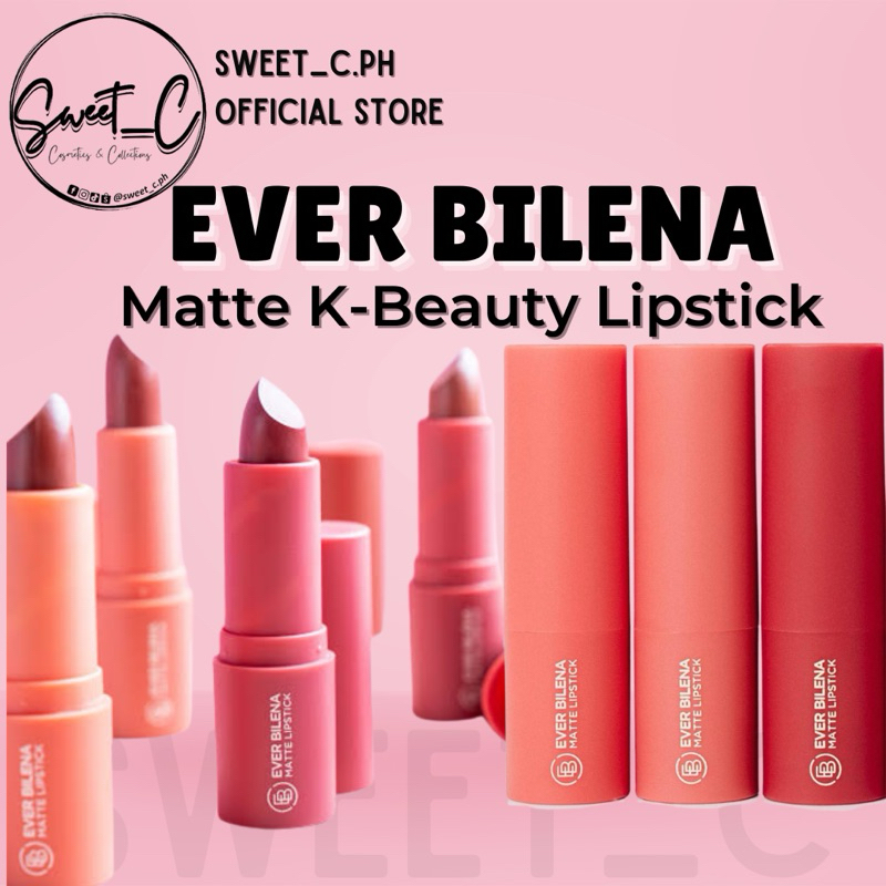 EB Ever Bilena Matte K-Beauty Lipstick | Shopee Philippines