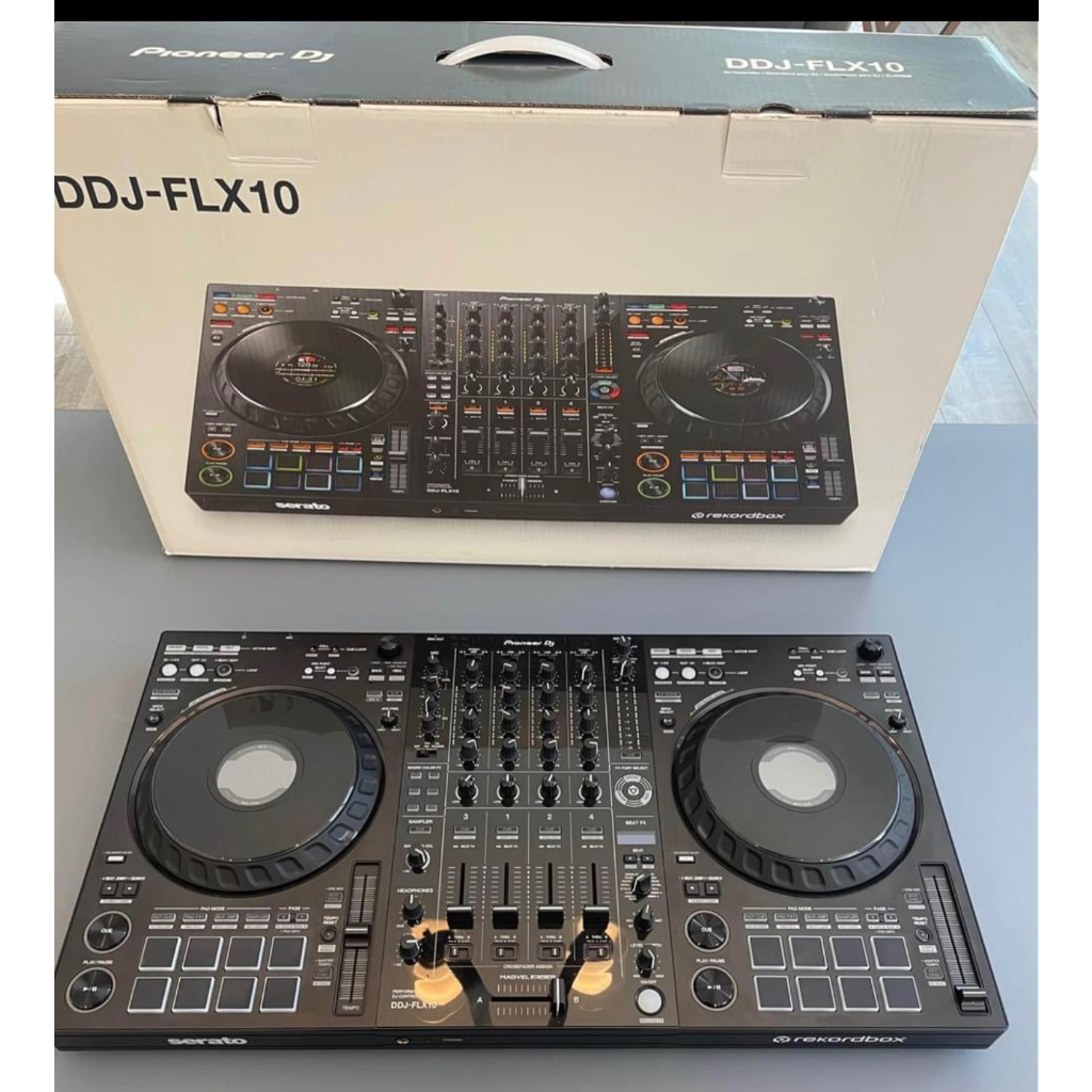 Pioneer Dj Ddj Flx10 4 Channel Dj Controller Serato Dj Pro Rekordbox