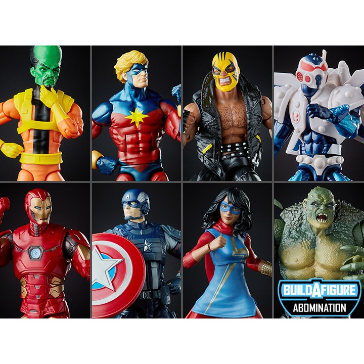 MARVEL LEGENDS AVENGERS GAMERVERSE WAVE ABOMINATION BAF CASE (SEALED ...