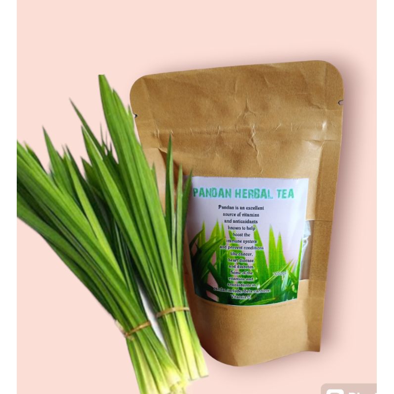 PANDAN LEAVES HERBAL TEA 10 bags | Shopee Philippines