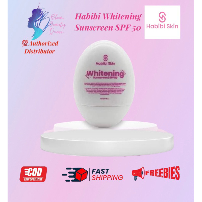 Habibi Skin Whitening Sunscreen SPF50 | Shopee Philippines