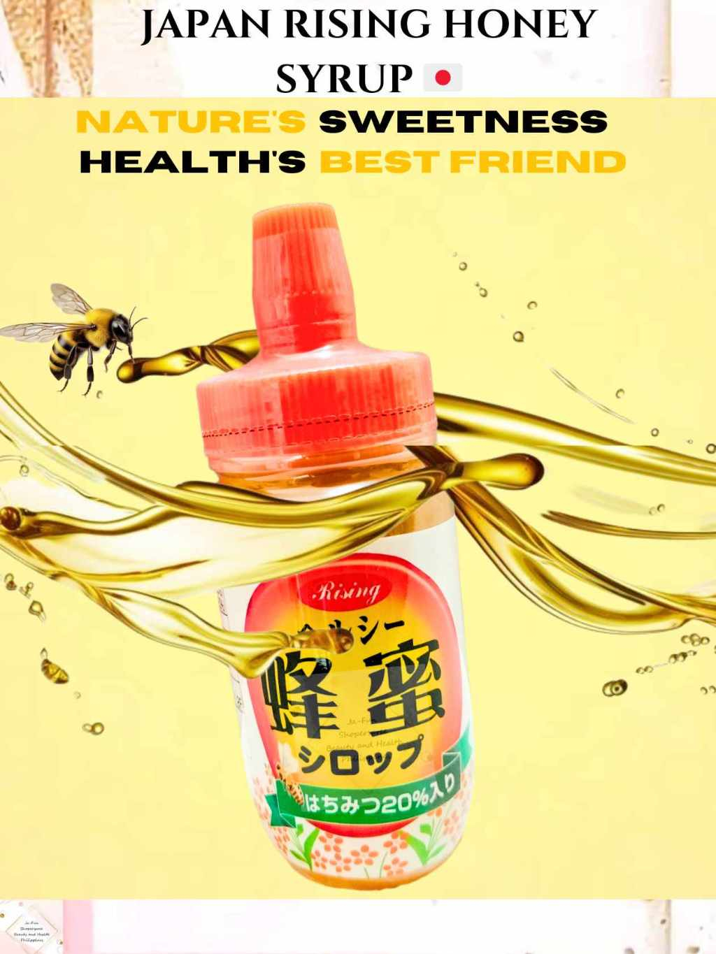 JAPAN PURE HONEY & HONEY SYRUP FOR PANCAKE 105/180g ( JAPAN TCF ...