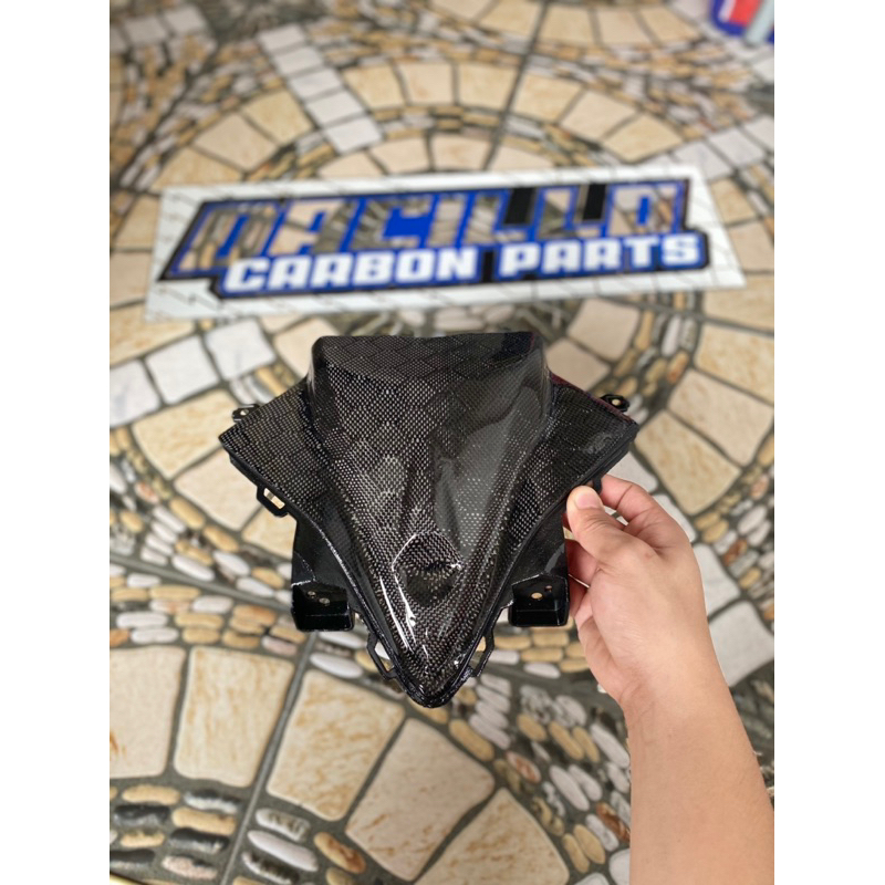 Aerox v1 small v carbon ( original carbon fiber ) | Shopee Philippines