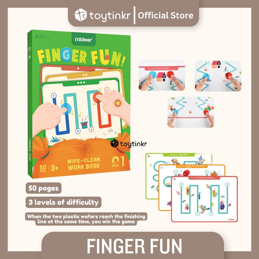 Mideer Finger Fun by Toytinkr | Shopee Philippines