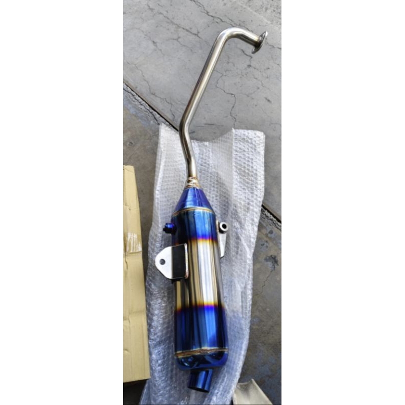 JVT PIPE V3 TITANIUM ADJUSTABLE SOUND FOR NMAX V2/AEROX V2 | Shopee ...