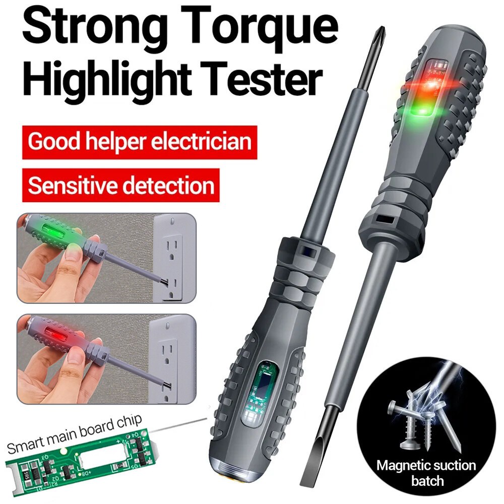 High Twist Screwdriver Tester Pen Electric Detector Pencil Screwdriver ...
