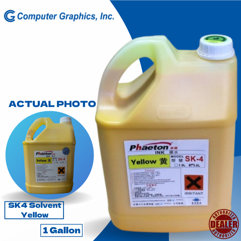 SK4 Solvent Yellow 1 Gallon for Phaeton SK4 | Shopee Philippines