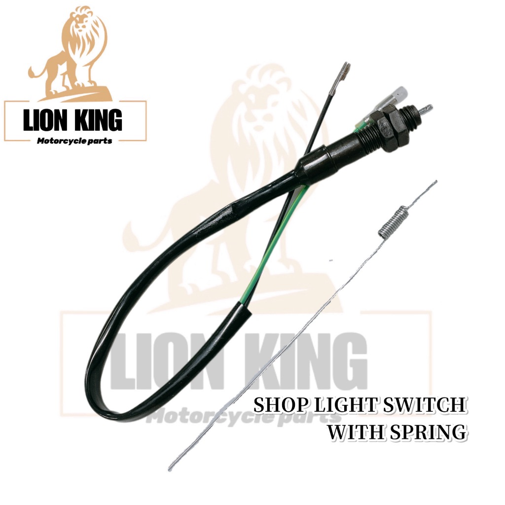 Universal Stop light switch with spring Rear Foot Brake Stop Led Tail ...