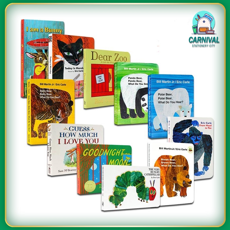 Board Books for Toddler and Baby book / First library / Eric Carle ...