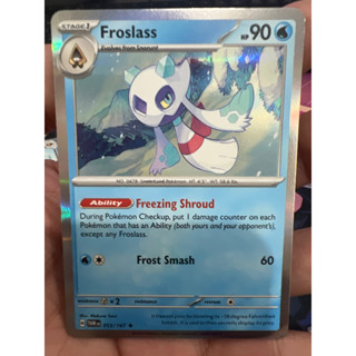 Froslass 053/167 Pokemon TCG Twilight Masquerade Holo / Reverse ...