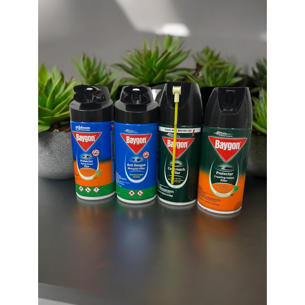Baygon Multi Insect Killer Spray 300ml | Shopee Philippines