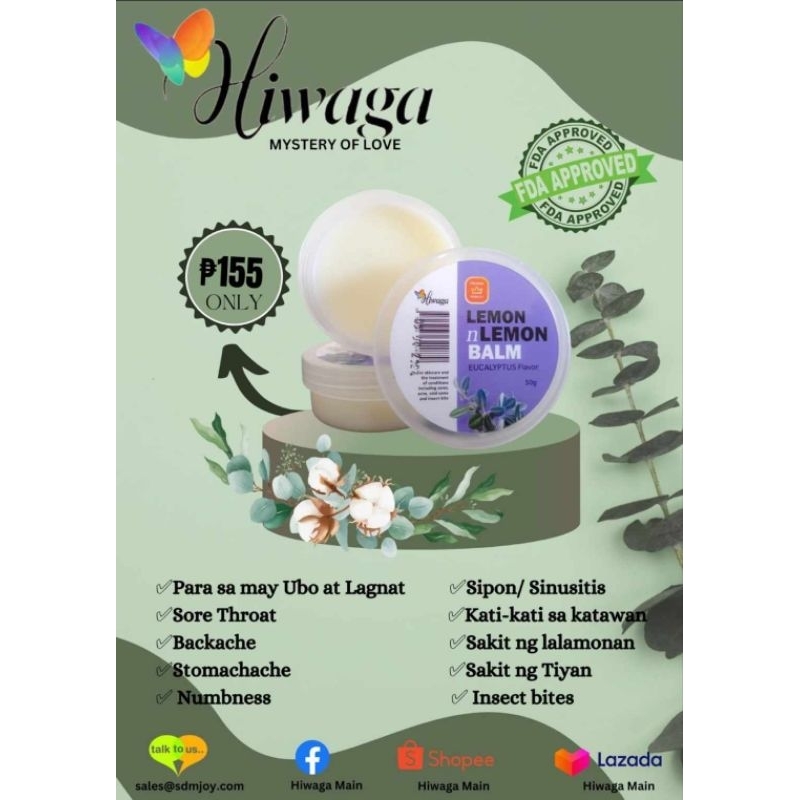Hiwaga Lemon n Lemon Balm Eucalyptus Scent | Shopee Philippines