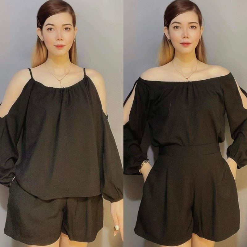 New Ootd Collection 3WAYS STYLE Cotton Linen Coords Set | Shopee ...