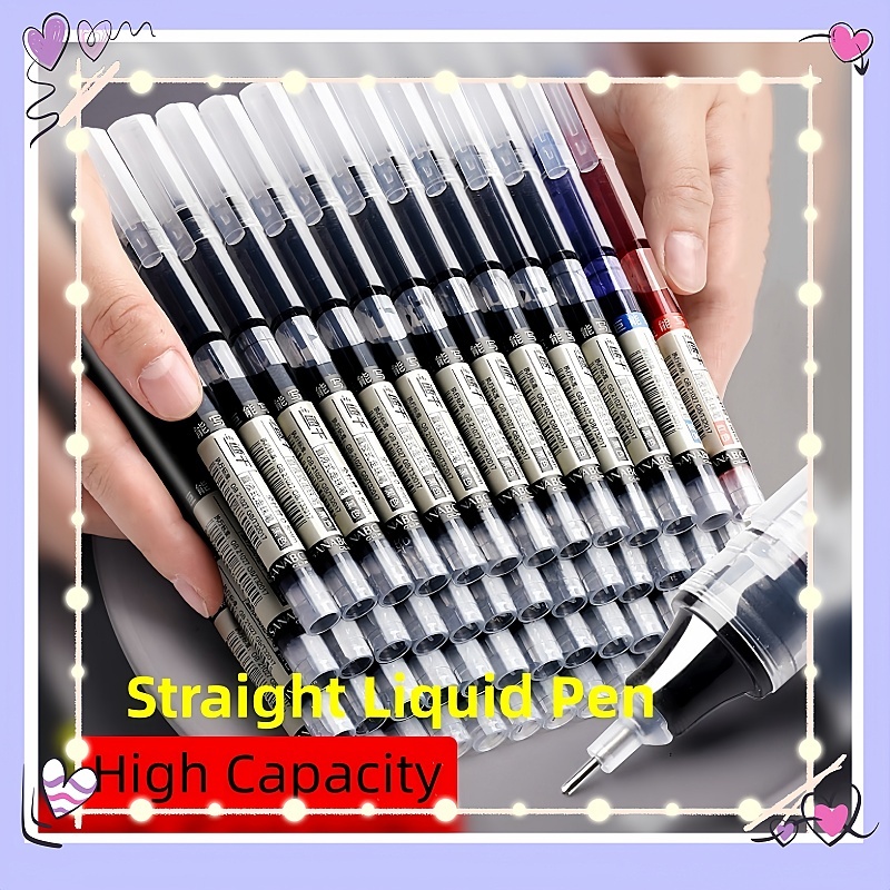 Retro Exam Signature Gel Pen 0.5mm Neutral Ball Pen Quick Drying Gel ...