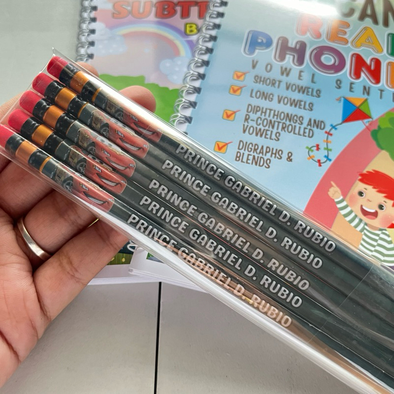 𝟓𝐩𝐜𝐬 𝐂𝐮𝐬𝐭𝐨𝐦𝐢𝐳𝐞𝐝 𝐏𝐞𝐧𝐜𝐢𝐥 | 𝐏𝐞𝐧𝐜𝐢𝐥 𝐖𝐫𝐚𝐩 𝐃𝐞𝐬𝐢𝐠𝐧 | Shopee Philippines