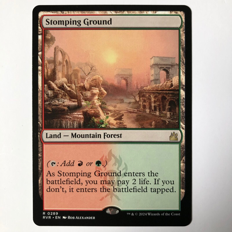 MTG Proxy Playtest Card - Stomping Ground (RVR) | Shopee Philippines