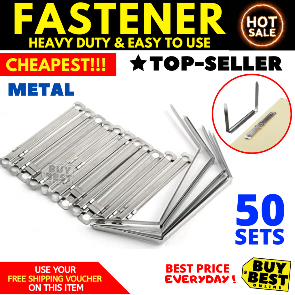 50sets Paper Fastener 7cm - Metal Fastener CHEAPEST | Shopee Philippines