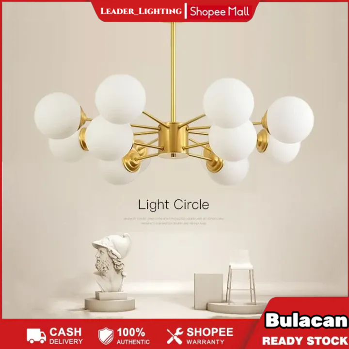 Modern LED Chandelier Ceiling Living Room Pendant Lamp Light Bar Drop ...