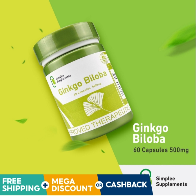 Simplee Ginkgo Biloba Capsule Supplement | Shopee Philippines