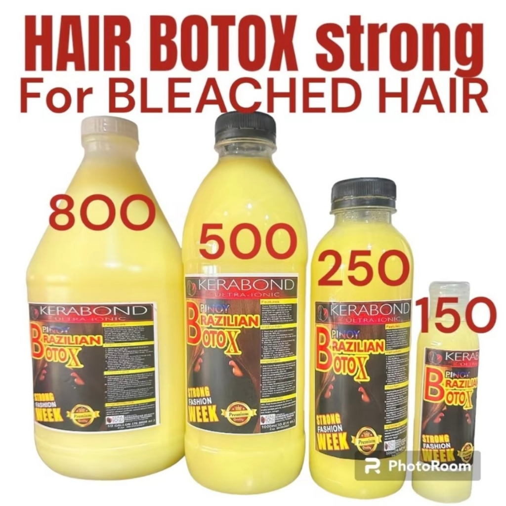 KERABOND BRAZILIAN BOTOX STRONG For Bleached Treated Hair Care 80% ...