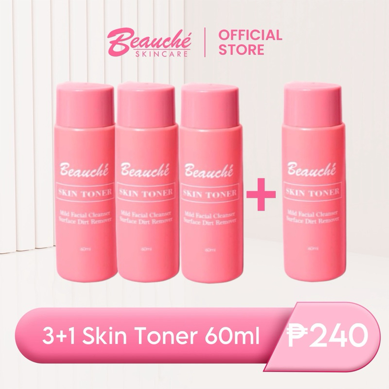 Beauche 3+1 Skin Toner60ml | Shopee Philippines