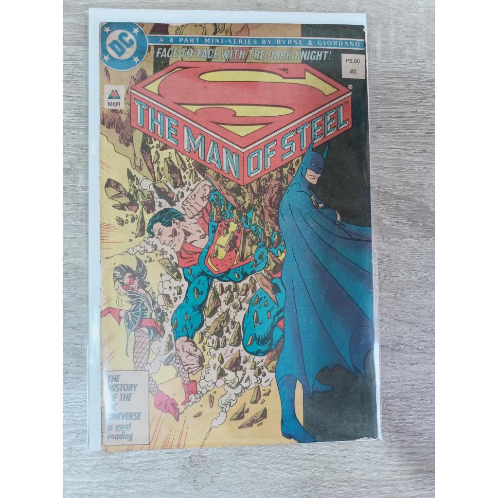 MKPI Superman Man of Steel #3 (Tagalog/pinoy komiks) - GD/VG condition ...