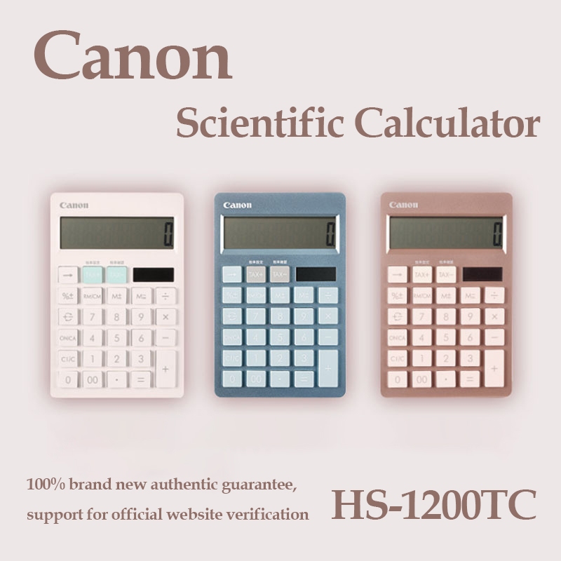 Canon Scientific Calculator HS-1200TC Solar & battery 100% original ...