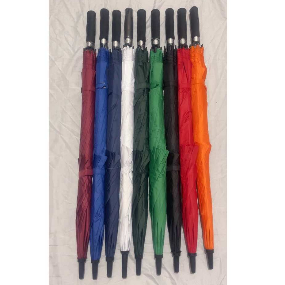 YO 30inches Golf Umbrella Double Canopy pongee uv tela straight foam ...