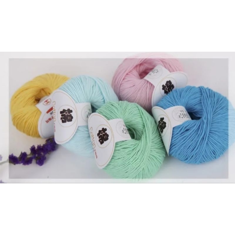 100% Cotton Yarn (10ply) PART 1 | Shopee Philippines