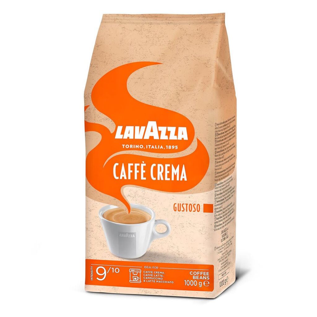 Lavazza Caffe Crema Gustoso Coffee Beans 1kg | Shopee Philippines