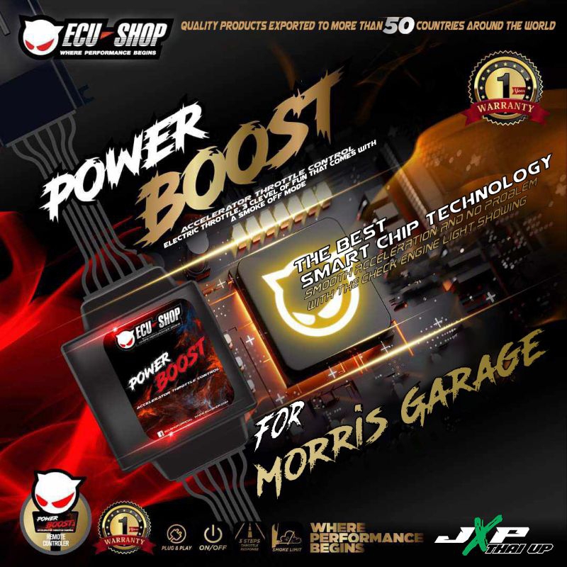 Morris Garage Electronic Throttle Controller Power Boost ECU Shop ...