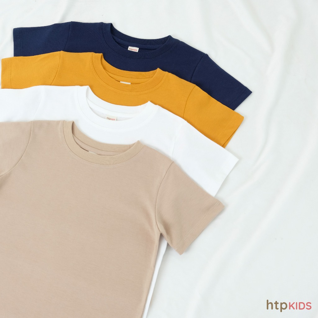 HTP Kids Plain Tees (NEW Colors | Cotton Polyester | Unisex) | Shopee ...