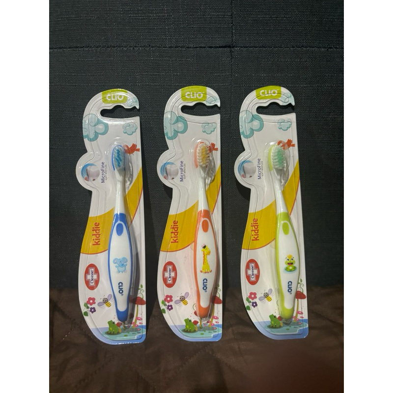 Cleene Clio Kids Toothbrush Assorted color sold per Pc. | Shopee ...