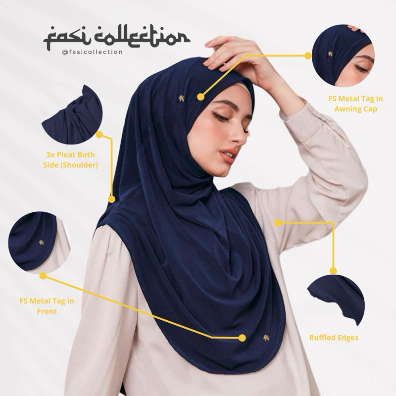 FASI HEGIRA SO-ABLY INSPIRED ITY INDONESIA Instant Hijab Malaysian ...
