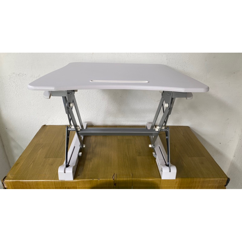 Japan/UK Surplus Pneumatic Desk Riser (White) | Shopee Philippines