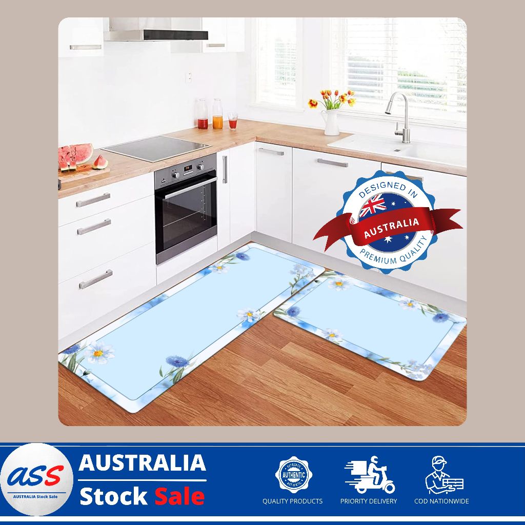 Avery Homes Floral Bliss Kitchen Mat | Shopee Philippines