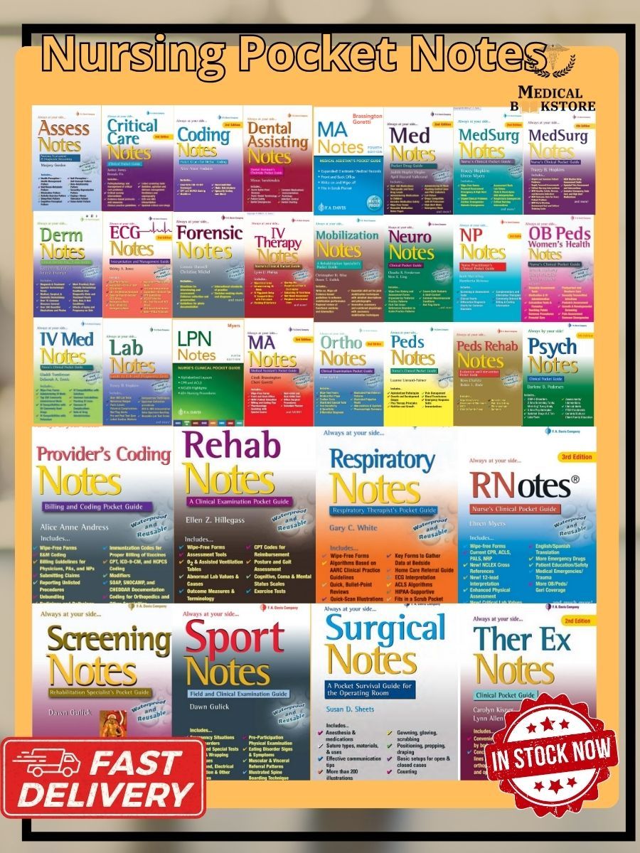 NURSING POCKET NOTES (NURSING CLINICAL POCKET GUIDE) NURSING NOTES 2 ...