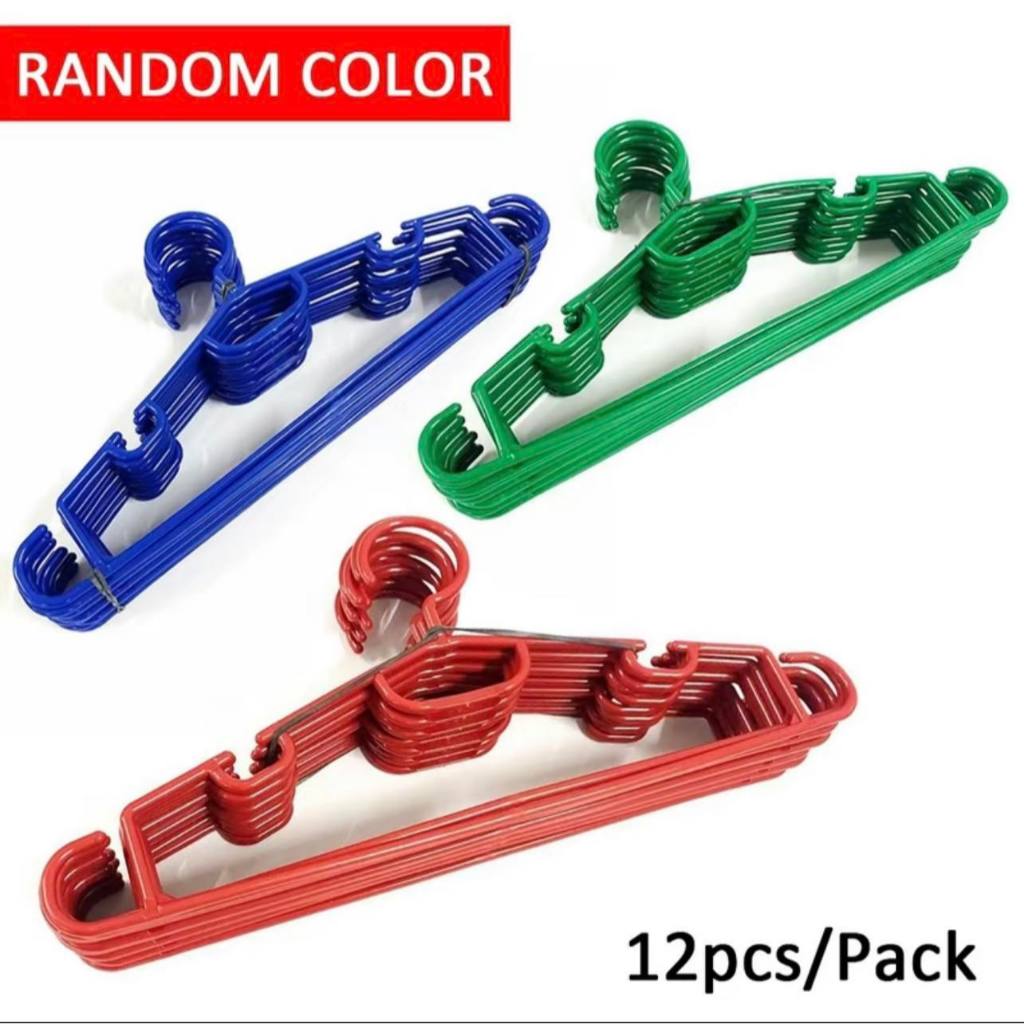 100% Original Smilee 36PCS/3DOZEN Plastic hanger adult hanger good ...