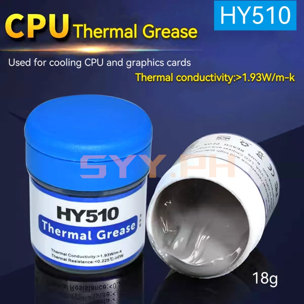HY510 18g silicone heatsink thermal conductive grease paste for CPU ...