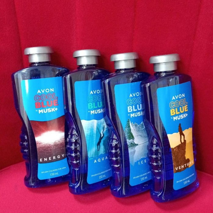 AVON COOL BLUE MUSK+ SPLASH COLOGNES 150ML | Shopee Philippines