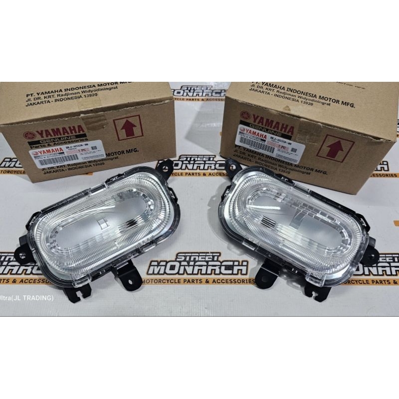 GENUINE FLASHER FRONT SIGNAL LIGHT LENS FOR YAMAHA MIO FAZZIO 125 / YGP ...