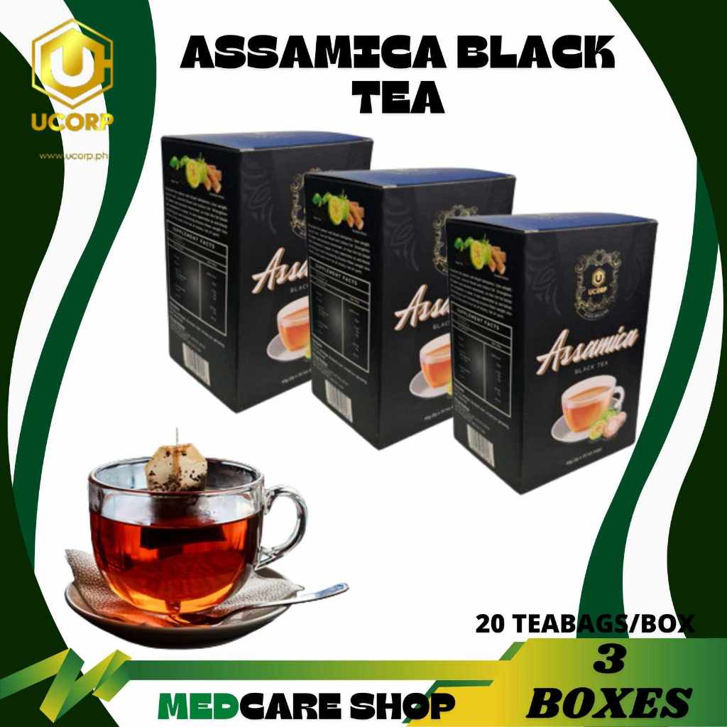 Assamica Black Tea (20Teabags Herbal Tea) | Shopee Philippines