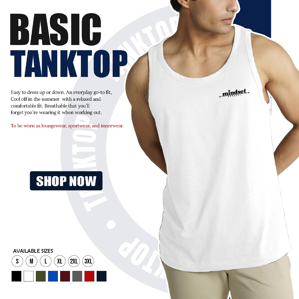 TNKT 3.0 - NEW COTTON SPANDEX TANKTOP SANDO FOR MEN HIGH QUALITY SANDO ...