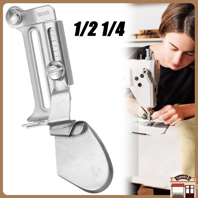 Steel Flat Seamer Folder A11 Hemmer BIinder Adjustable Overlock Folder ...