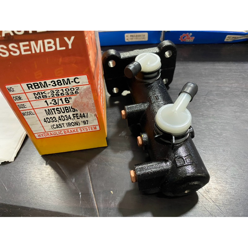 BRAKE MASTER ASSY. MIT. 4D33, 4D34, FE447 ( CAST IRON RBM-38 M-C ...